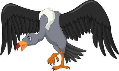 Cartoon Evil Vulture Vector Images (over 110)