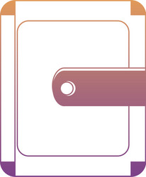 Brown book icon Royalty Free Vector Image - VectorStock