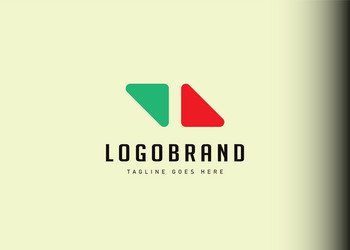 Trade logo design inspiration icon template Vector Image