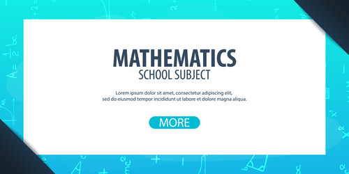 History subject back to school background Vector Image