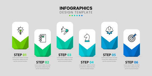 Infographic Tabs Template Vector Images (over 10,000)