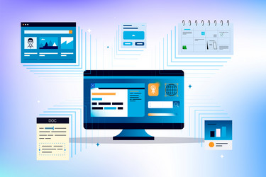 Family sitting at dining table Royalty Free Vector Image