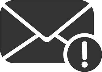 Error email icon Royalty Free Vector Image - VectorStock