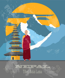 Nepal Temple Vector Images (over 400)