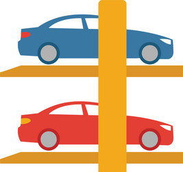 Smart parking icon simple element from Royalty Free Vector