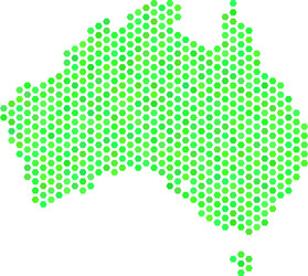 Green Hex Tile Map Vector Images (over 270)