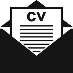 Contact Cv Icon Vector Images (over 550)