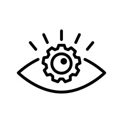 Customer view icon Royalty Free Vector Image - VectorStock