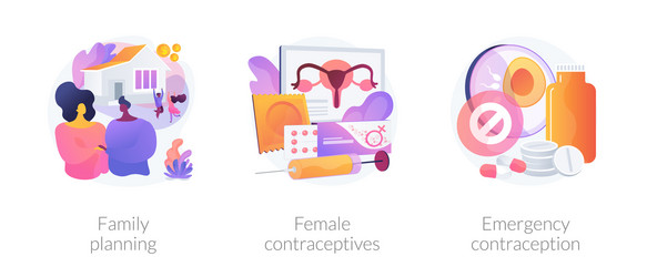 Contraception Birth Infographic Vector Images (over 190)