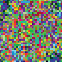 Cubic pixel lava magma blocks pattern game Vector Image