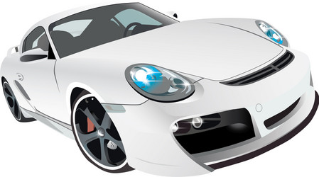 Sports car Royalty Free Vector Image - VectorStock