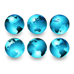 World map Royalty Free Vector Image - VectorStock