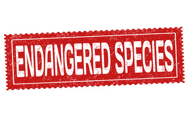 Endangered Animals Sign