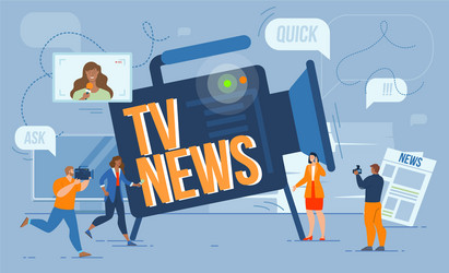 Two women communicate in the office concept Vector Image