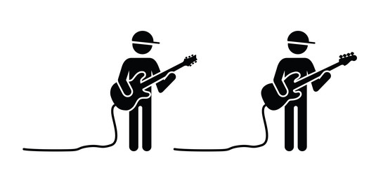 Music Band Stick Figure Vector Images (over 100)