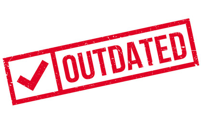 Outdated rubber stamp Royalty Free Vector Image