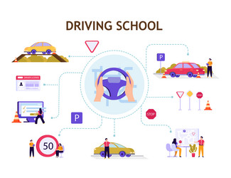 Driving Infographic Vector Images (over 7,400)