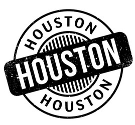 Houston rubber stamp Royalty Free Vector Image