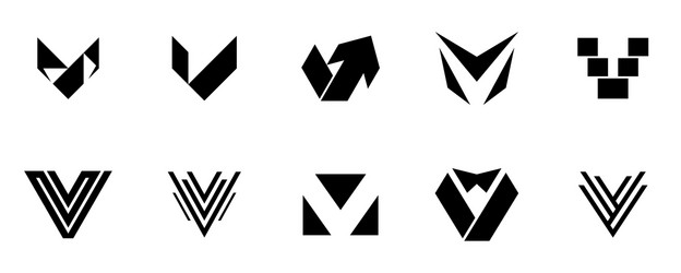 V Name Logo Company Vector Images (over 3,200)