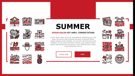 Beach Header Vector Images (over 1,300)