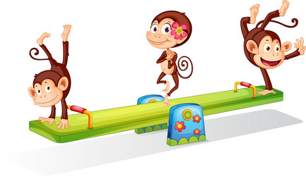 Monkey Handstand Vector Images (46)