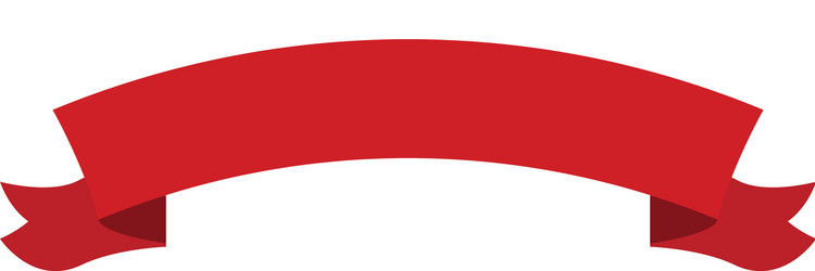 Ribbon banner celebration decoration party icon Vector Image