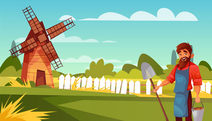 Animated Farmer Vector Images (over 16,000)