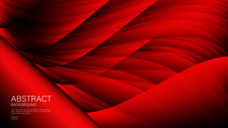 Red abstract wave background wave pattern Vector Image