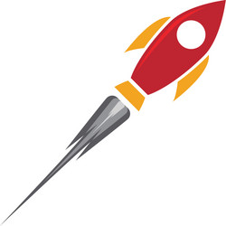 Rocket sky logo Royalty Free Vector Image - VectorStock