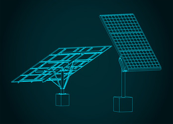 Solar energy advantages isometric Royalty Free Vector Image