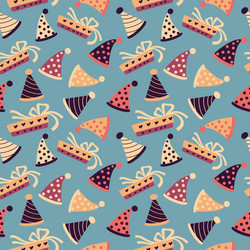 Happy birthday colorful pattern background Vector Image