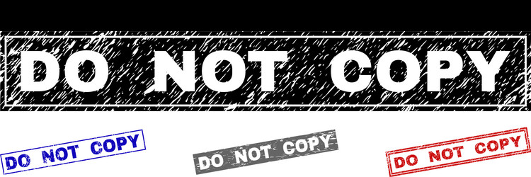 Do not Copy Vector Images (over 170)