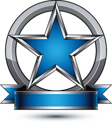 Stylized symbol isolated on white background Vector Image