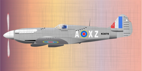 Spitfire Vector Images (over 290)