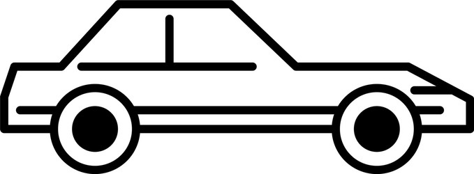 Car Outline Drawing Side View