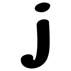 J Small Letter Vector Images (over 100)