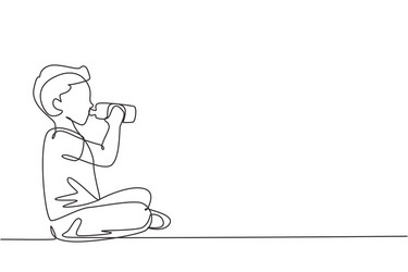 Cute Line Drawing Boy Vector Images (over 17,000)