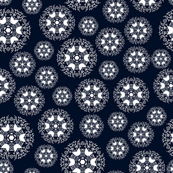 Beautiful vintage circular pattern of indian Vector Image