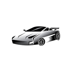 Car logo icon color sedan design Royalty Free Vector Image