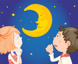 Moon Kids Vector Images (over 22,000)