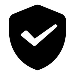 Computer security icon protection antivirus Vector Image