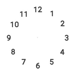 Free Clock Face Vector Images (over 1,100)
