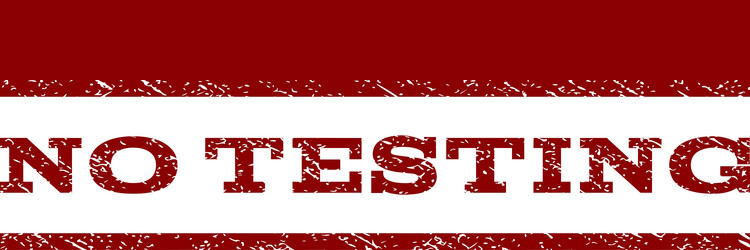 Test failed watermark stamp Royalty Free Vector Image