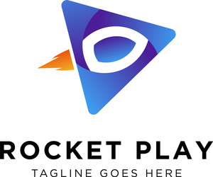 Rocket icon logo Royalty Free Vector Image - VectorStock
