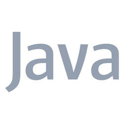 Java programming language icon Royalty Free Vector Image