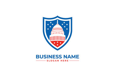 Political campaign logo design election logo Vector Image