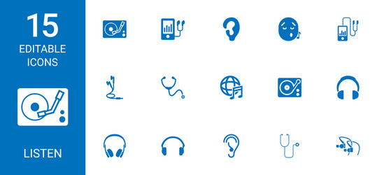 Free Listen Vector Images (over 2,700)