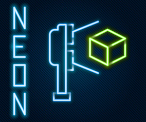 Neon Scanner Vector Images (over 1,700)