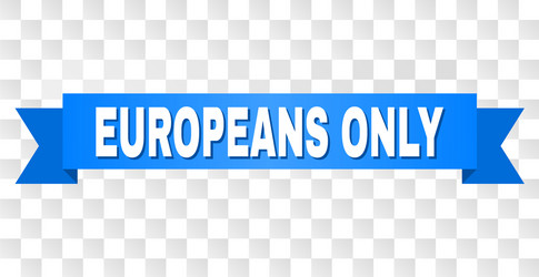 Blue stripe with euro only text Royalty Free Vector Image