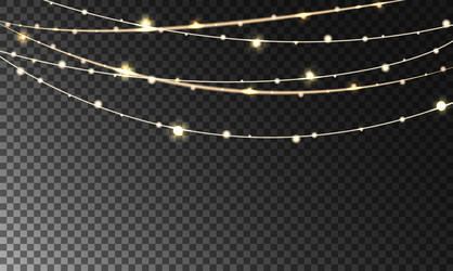 Hanging String Lights no Background Vector Images (over 2,300)